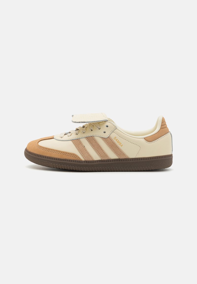 adidas Originals SAMBA LT - Trainers - cream white/warm sandstone/gold ...