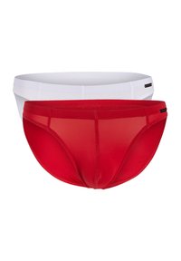 Olaf Benz 2ER PACK - Slip - rot weiß/rood - Zalando.be