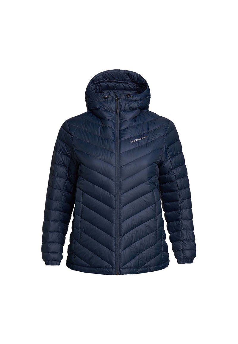 Peak Performance FROST - Down jacket - blau/dark blue - Zalando