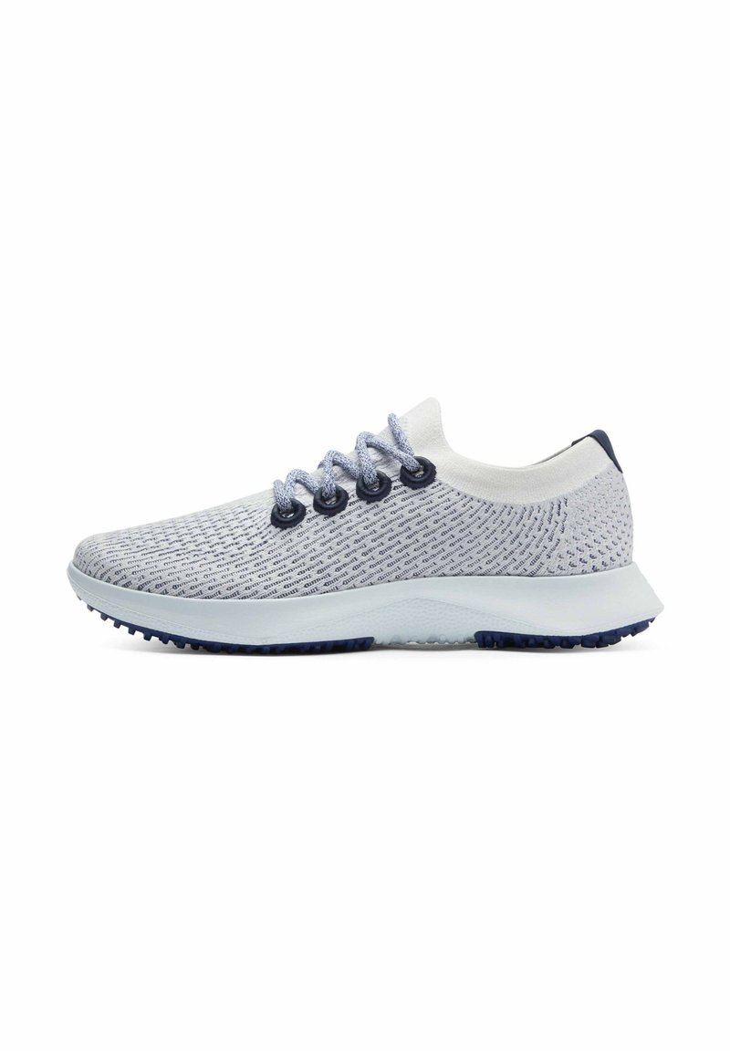 Allbirds TREE DASHER - Sneakers - blizzard hazy clarity blue sole/hvid ...