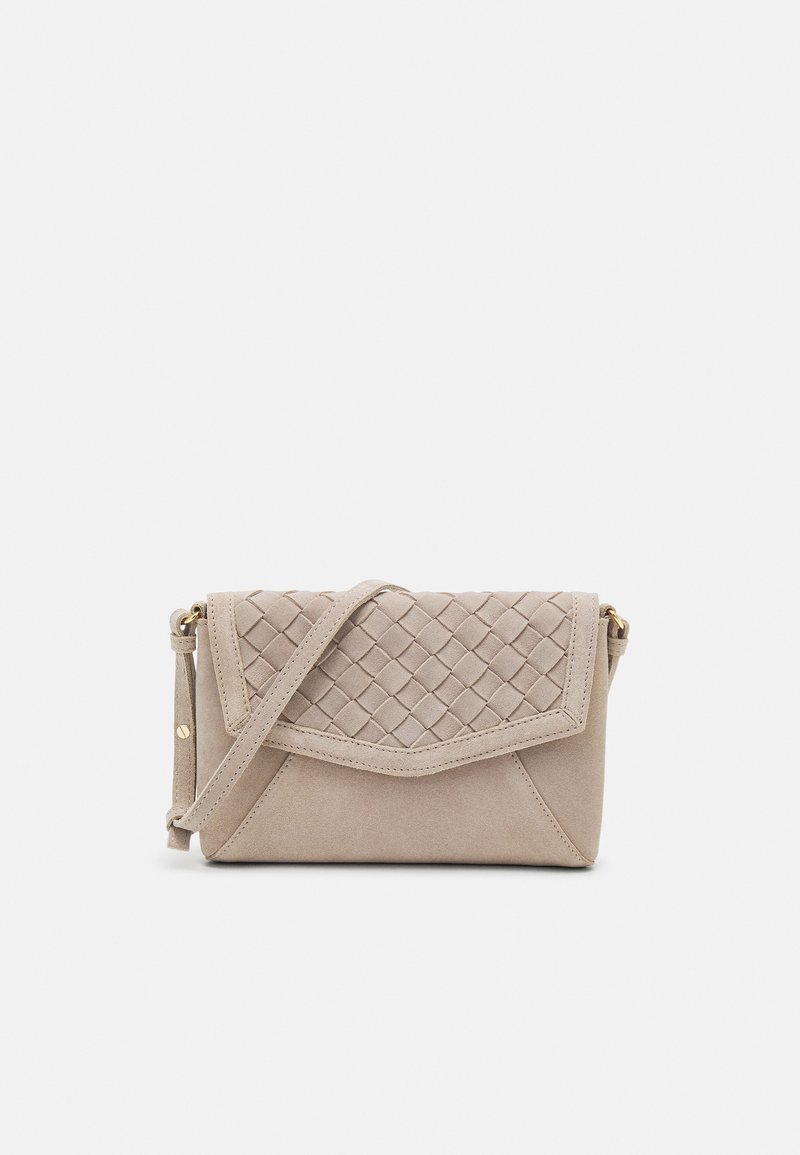 Zign LEATHER - Across body bag - taupe - Zalando.co.uk