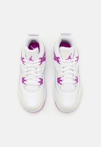 Jordan JORDAN 4 RETRO EDGE UNISEX - Sneakers laag - white/hyper violet ...