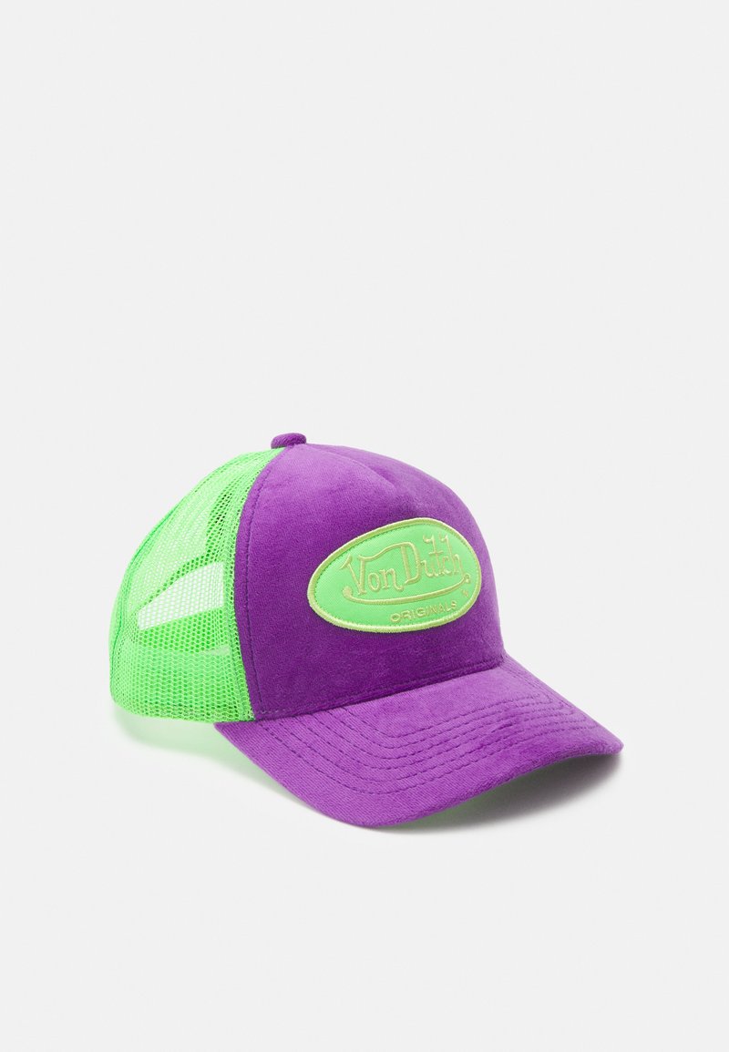 Von Dutch TRUCKER KENT UNISEX - Caps - violet/green/syren - Zalando.dk
