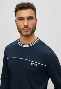 BOSS CORE - Sweatshirt - dark blue three/dunkelblau - Zalando.ch