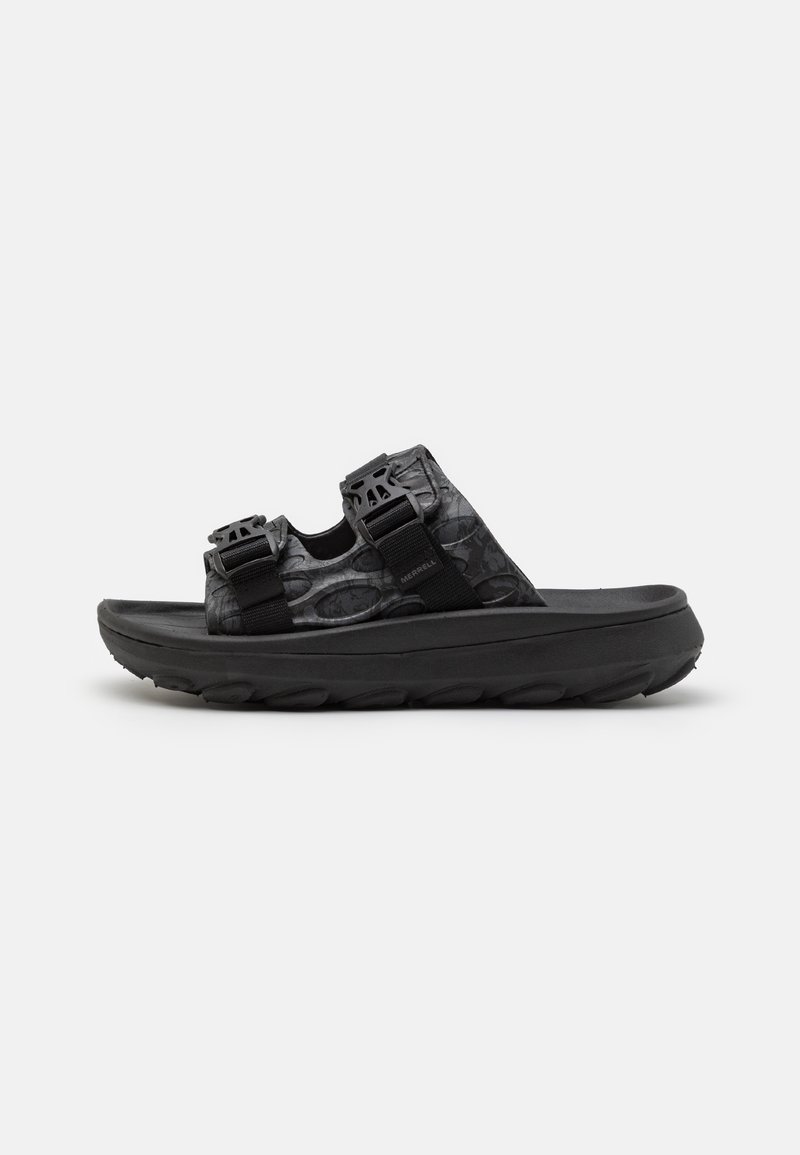 Merrell HUT ULTRA WRAP - Pool slides - black - Zalando.ie