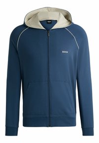BOSS Zip-up sweatshirt - blue five/blue - Zalando.co.uk