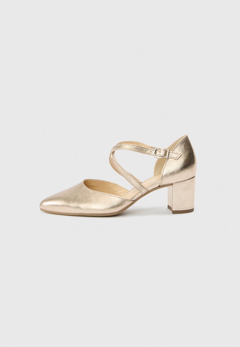 Gabor Classic heels - gold-coloured - Zalando.co.uk