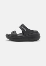 Crocs CLASSIC CRUSH - Slip-ins med klack - black/svart - Zalando.se