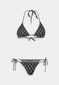 Emporio Armani CUPS TRIANGLE AND STRING BRAZILIAN SET - Bikini - nero ...