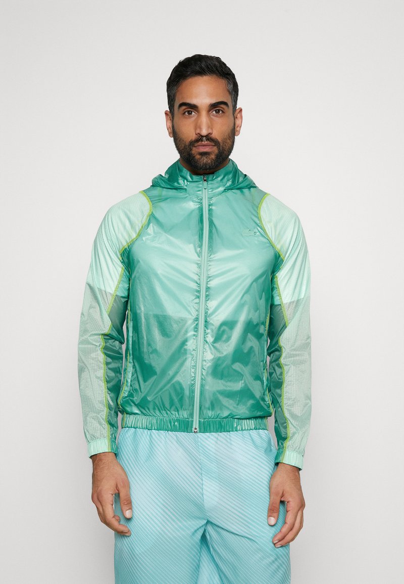 Lacoste Sport Jacket Active Training Jacket Floridapastille Mint Limamint Uk