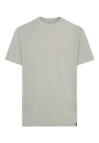 Boggi Milano IN STRETCH SUPIMA - T-shirt - bas - light grey/ljusgrå ...