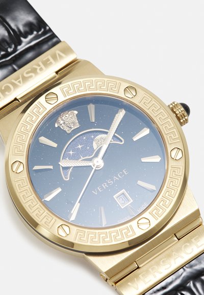 Versace Klocka - gold-coloured/svart - Zalando.se