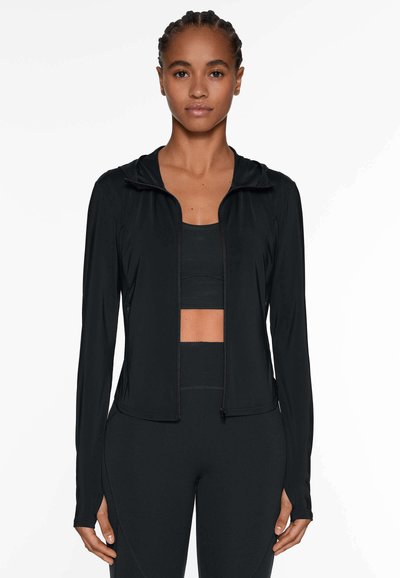 OYSHO LIGHT WARM RUNNING - Outdoorjakke - black/sort - Zalando.dk