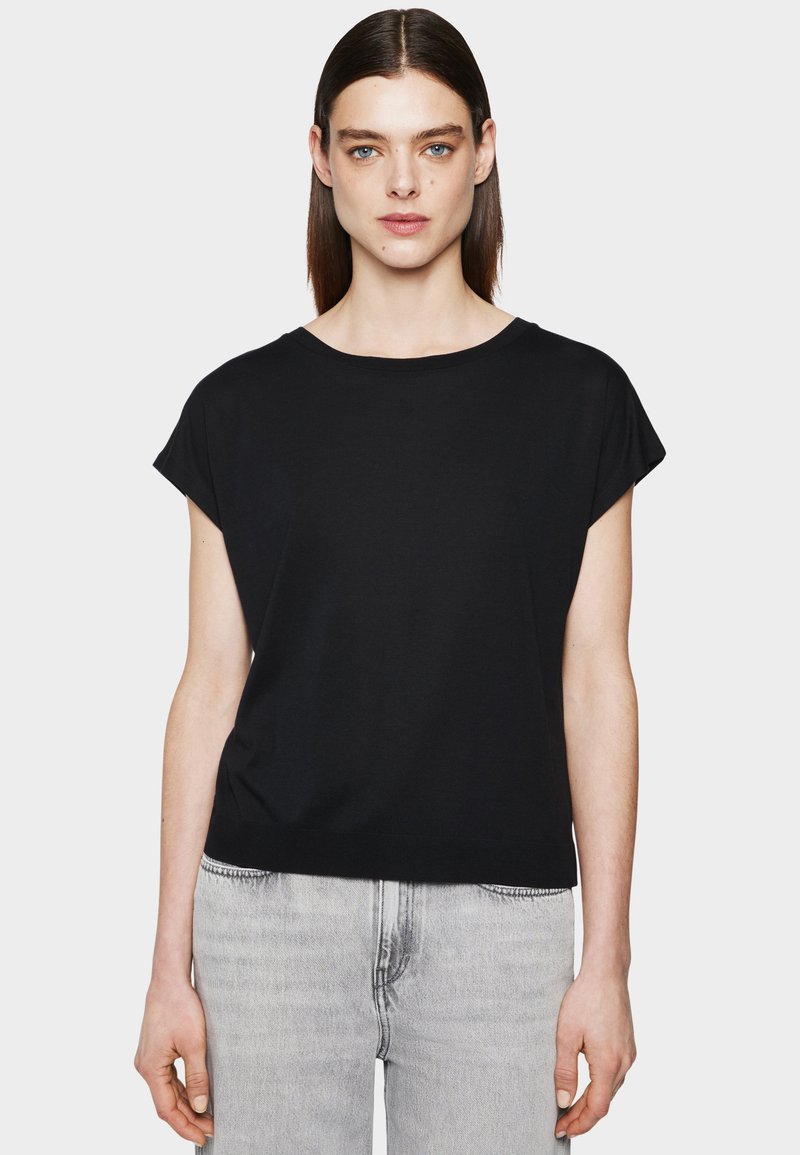 DRYKORN VANOPE - Basic T-shirt - black - Zalando