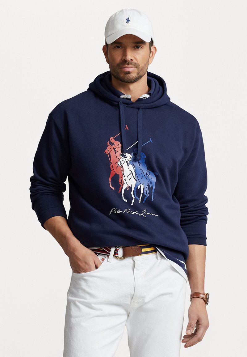 Polo Ralph Lauren Big And Tall Hood Long Sleeve Jersey Con Capucha