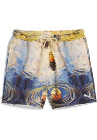 Puma DYLAN EXHIBIT TERRY BASKETBALL - Korte sportsbukser - vivid blue ...