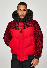 Glorious Gangsta LAVIN SHORT PUFFER JACKET - Winterjacke - deep crimson ...