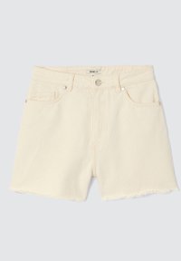 BZB RAW CUT - Short en jean - ecru/écru - ZALANDO.FR