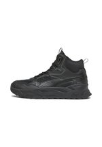 Puma TRINITY MID HYBRID - Sneaker high - black blackcool dark gray ...