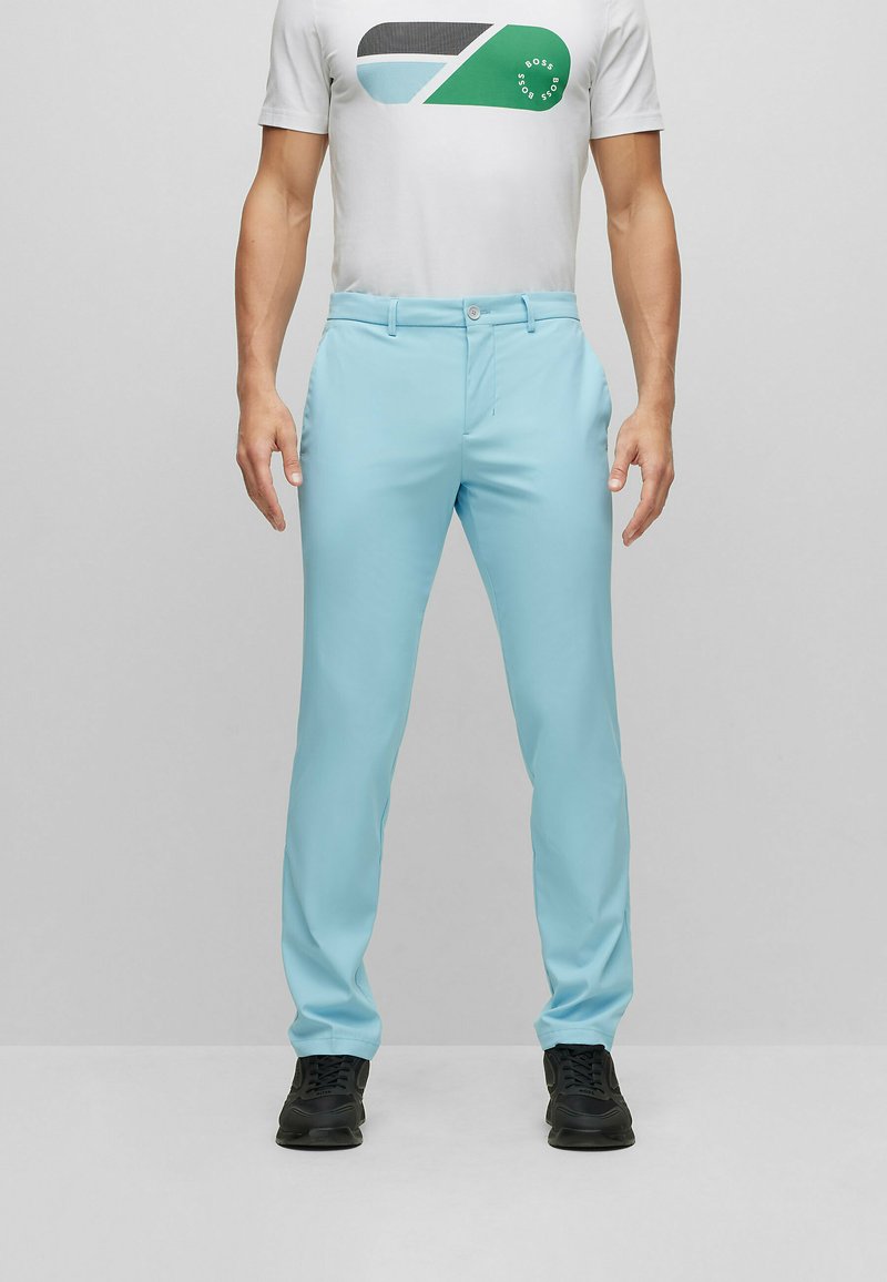 BOSS Trousers - light blue one/light blue - Zalando