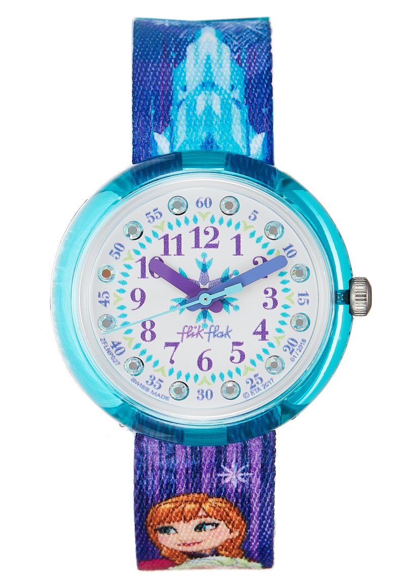 Flik Flak DISNEY FROZEN WATCH - Watch - hellblau/light blue - Zalando.ie