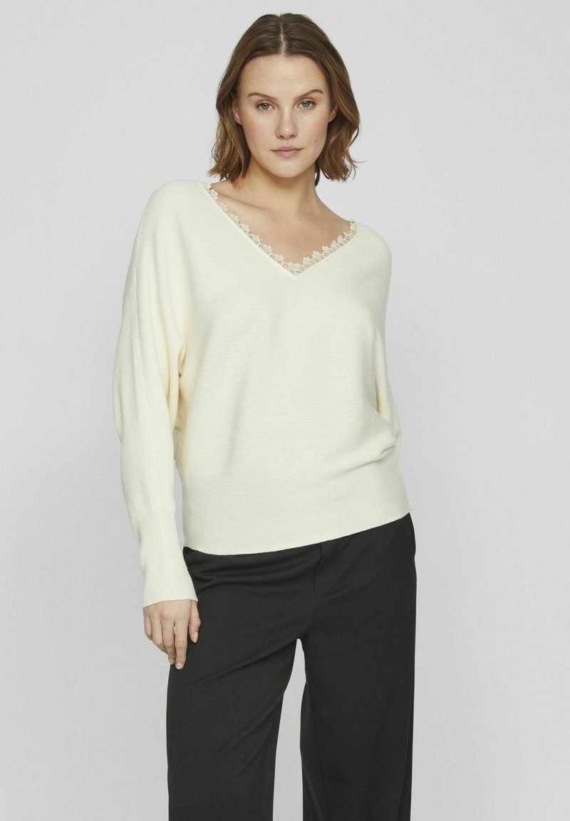 VILA Jumper - birch/beige - Zalando