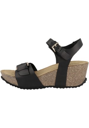 Geox D LAUDARA - Sandalias con plataforma - navy/azul marino - Zalando.es