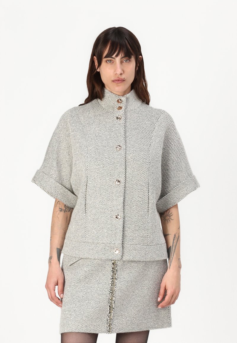 Bruuns Bazaar GALANTUS CARLY - Light jacket - black/white/black ...