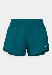 Nike Performance ONE SHORT - Sports shorts - black/reflective silver ...
