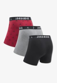 Jordan MENS FLIGHT 3 PACK - Calzoncillos bóxer cortos - gym red/rojo ...