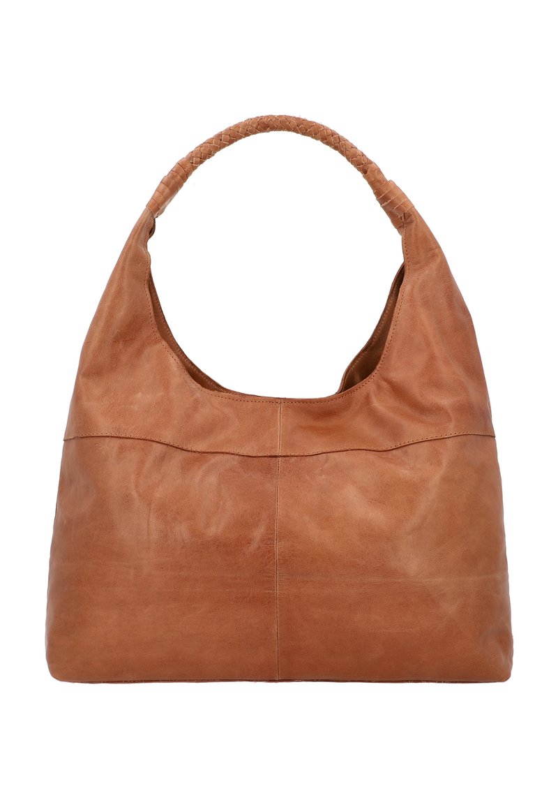 Gusti Leder GIULIA - Handbag - braun/mottled brown - Zalando.de