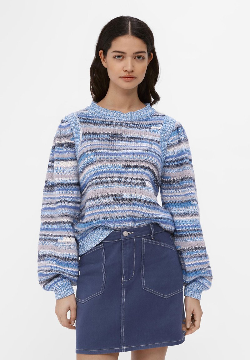 Object Pullover - sandshell multi blue/gris - ZALANDO.FR