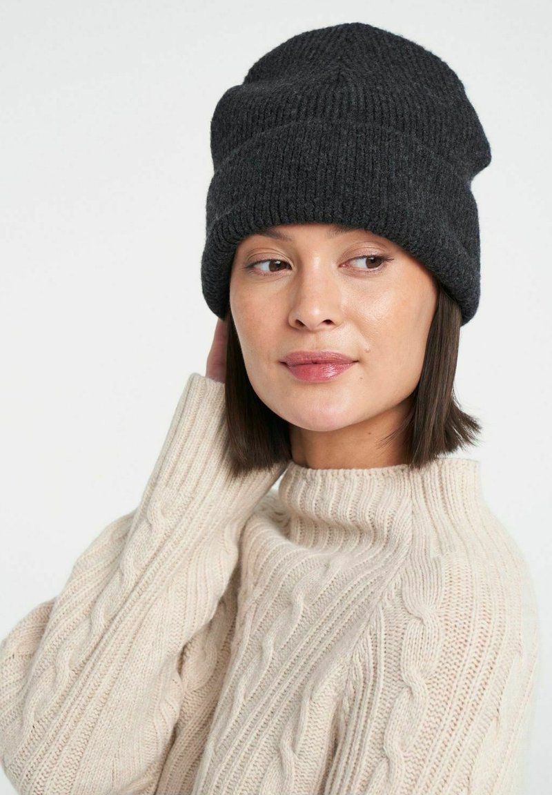 Holebrook VÄNERN - Adīta cepure - anthracite mel/antracīts - Zalando.lv