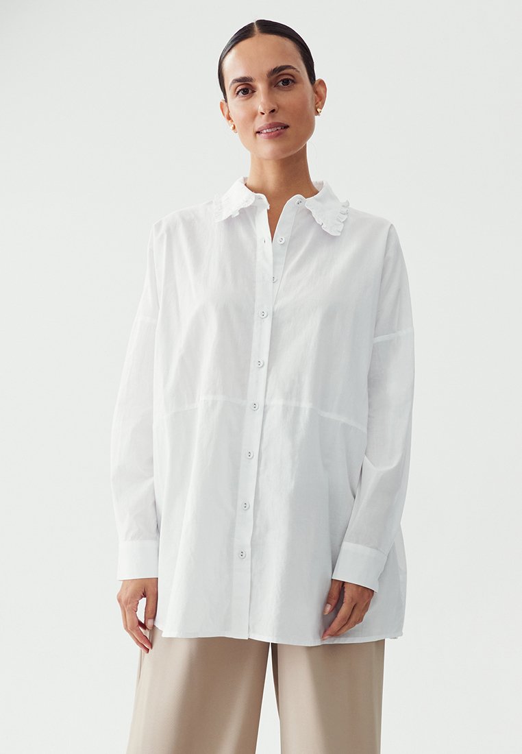 THE FATED COCO - Button-down blouse - white - Zalando.ie