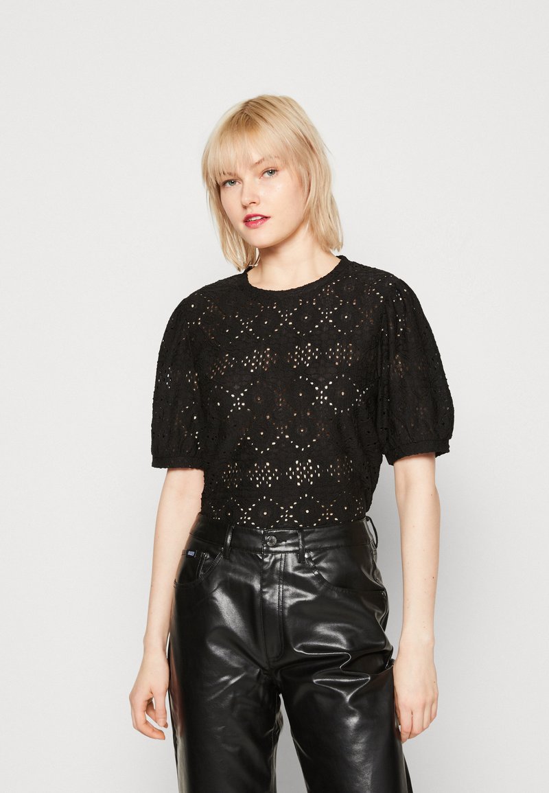 Object FEODORA NOOS - Bluse - black/schwarz - Zalando.at