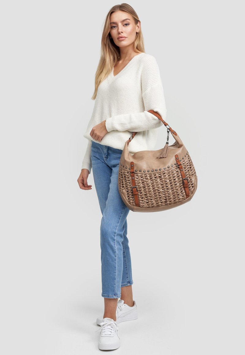 Marc Picard Handbag - beige - Zalando