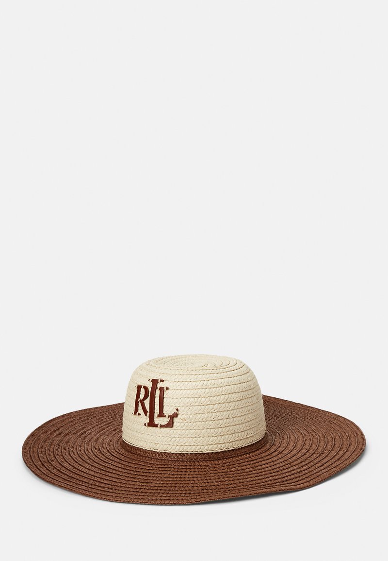 Lauren Ralph Lauren SUN HAT - Hatte - natural/dk natural/beige - Zalando.dk
