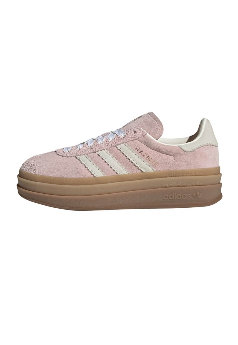 adidas Originals GAZELLE BOLD - Trainers - sandy pink off white copper ...