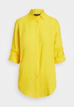 Lauren Ralph Lauren KARRIE LONG SLEEVE SHIRT - Skjorta - lemon daff/gul ...