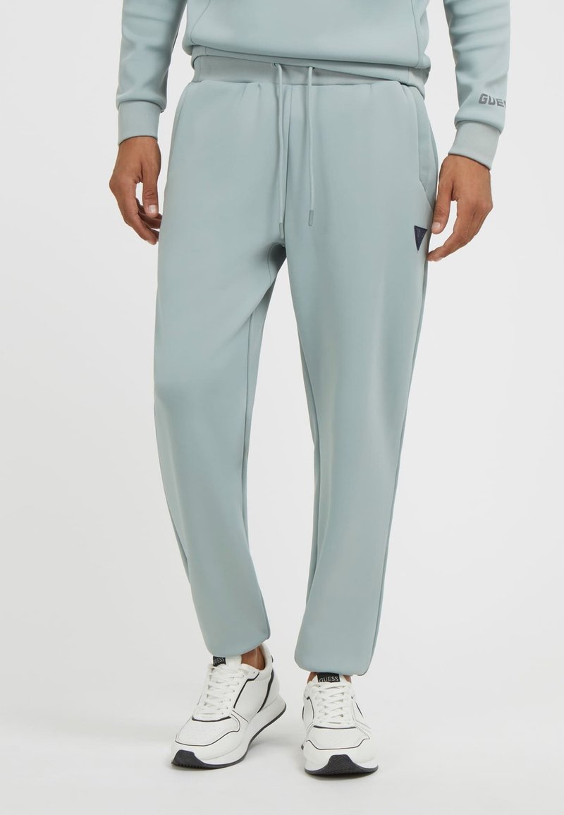 Guess Scuba Jogginghose Himmelblau Hellblau Zalando At