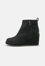 TOMS RAVEN - Platåstövletter - black/svart - Zalando.se