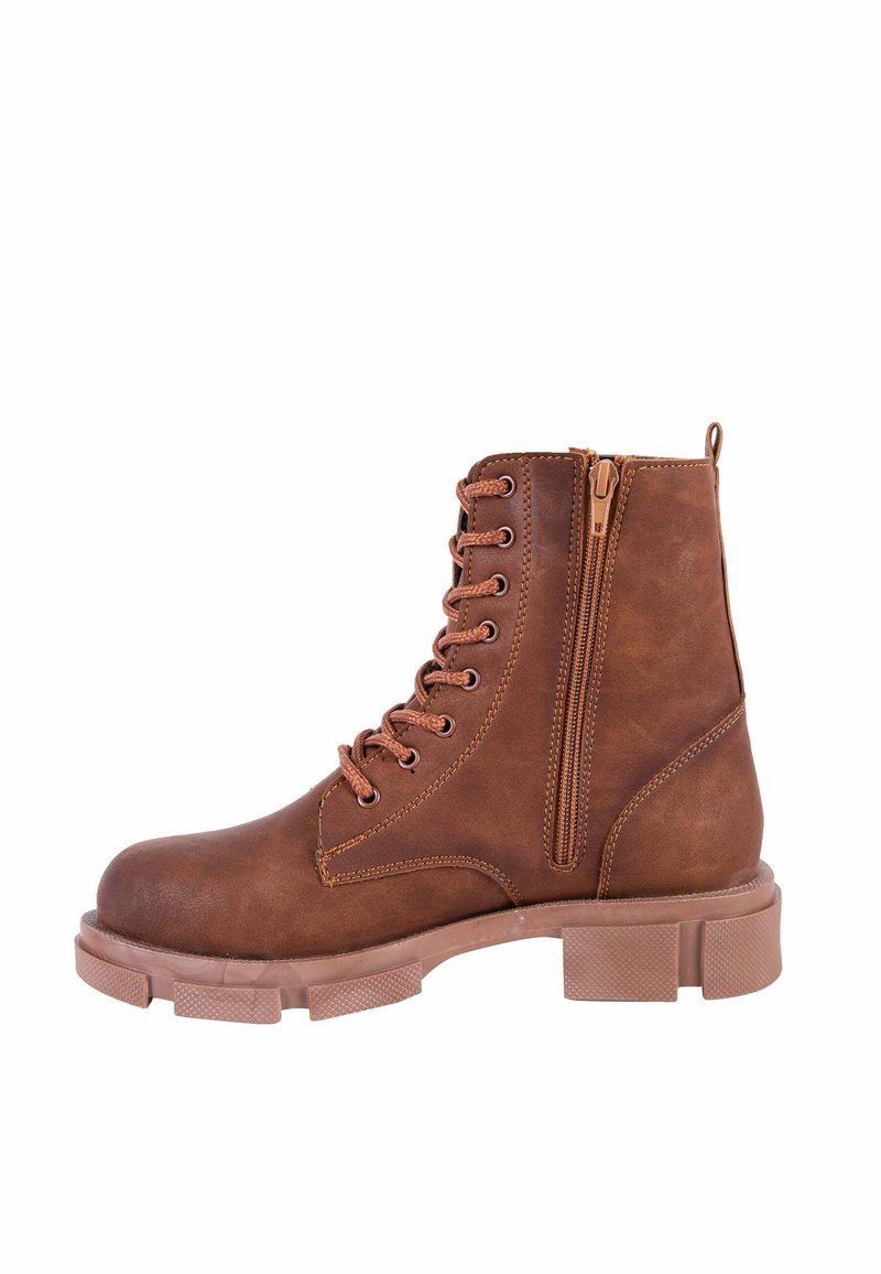 Jacey Quinn Botines con plataforma - cognac/marrón claro - Zalando.es