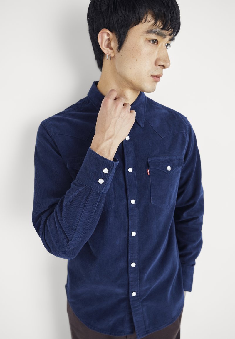 Levi's® BARSTOW WESTERN STANDARD - Camicia - dress blue/blu scuro ...