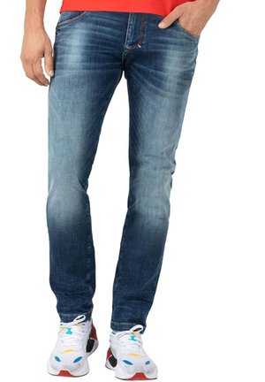 Timezone Jeans Straight Leg - kombi/blue denim - Zalando.de