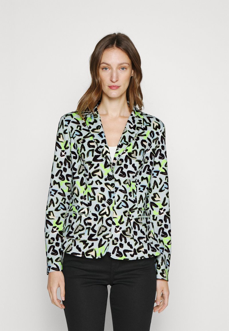 Marc Cain Blazer - soft powder blue/multi-coloured - Zalando.co.uk