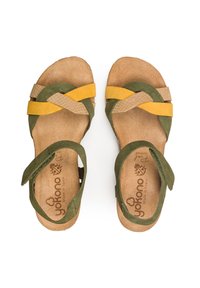 Yokono Sandales à plateforme - vert - ZALANDO.FR