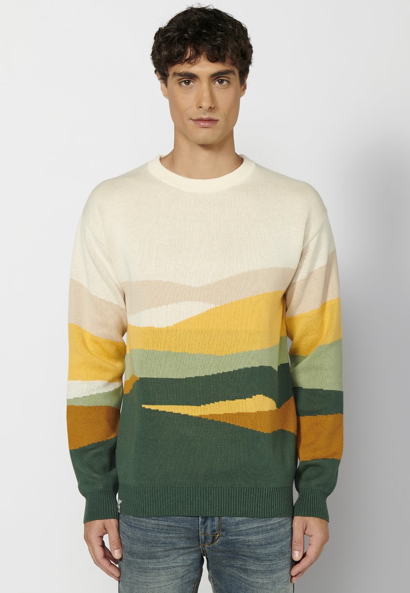 Koroshi Jumper - multicolor multi coloured/beige - Zalando