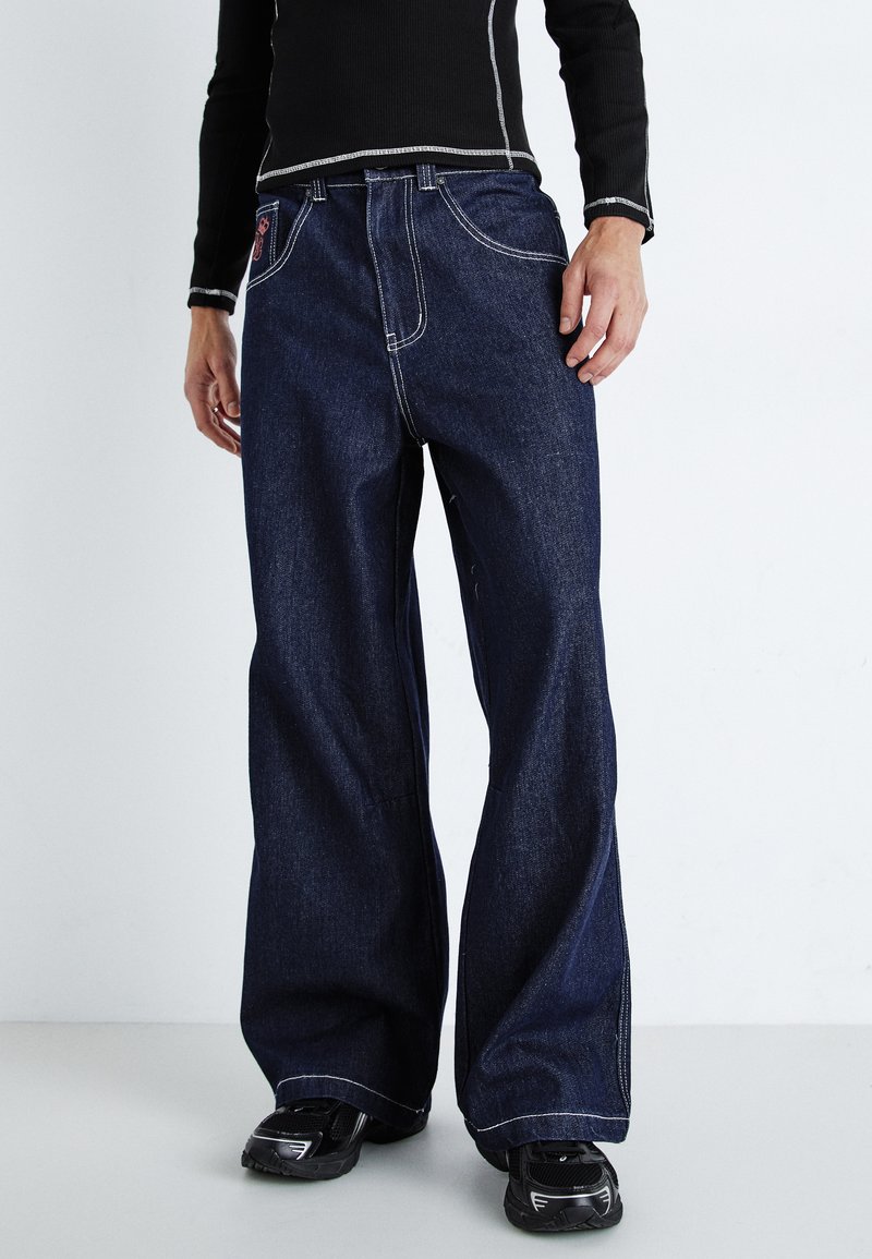 Jaded London COMET COLOSSUS - Jeans Straight Leg - blue denim - Zalando.ch