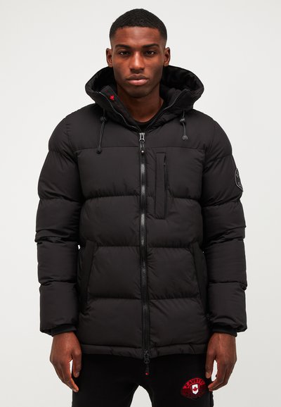 Alessandro Zavetti NEVORI PUFFER JACKET - Vinterjakke - jet black/svart ...