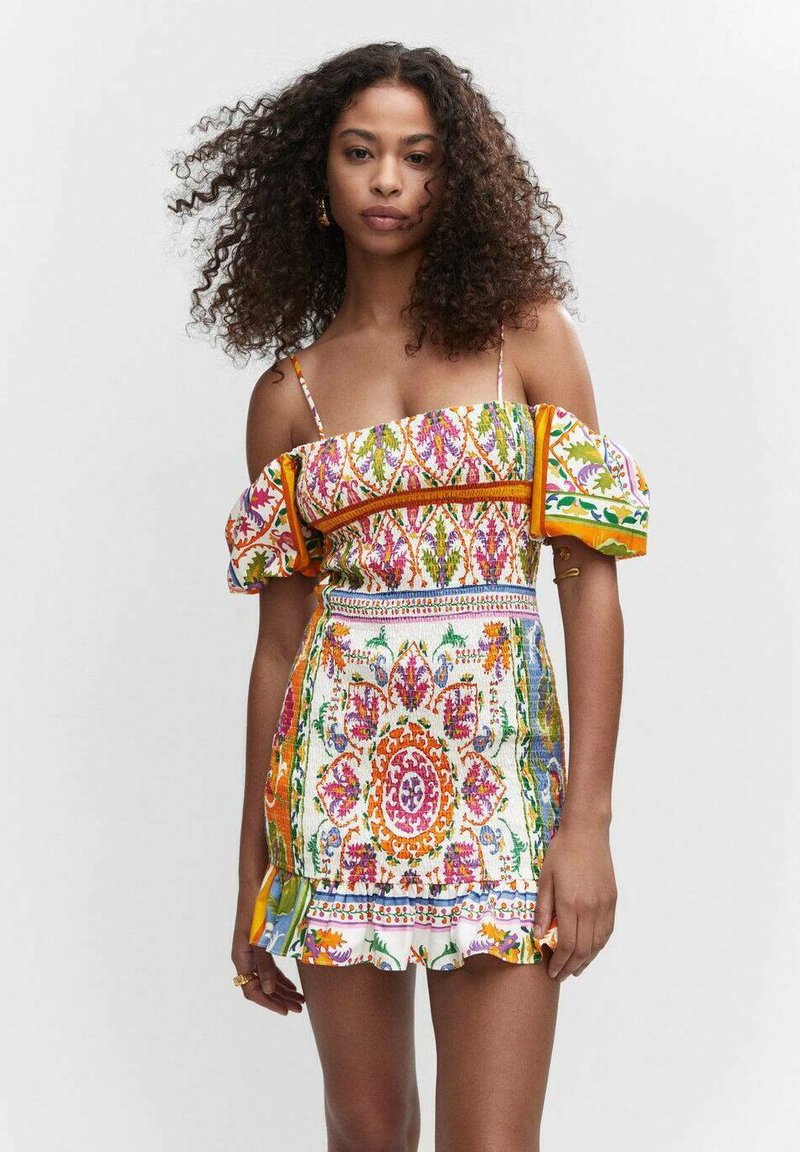 Mango CLAIRE - Day dress - gebroken wit/off-white - Zalando.ie